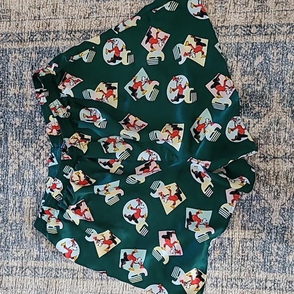 Disney | Intimates & Sleepwear | Rare Vintage 9s Silk Goofy Pj Boxers ...